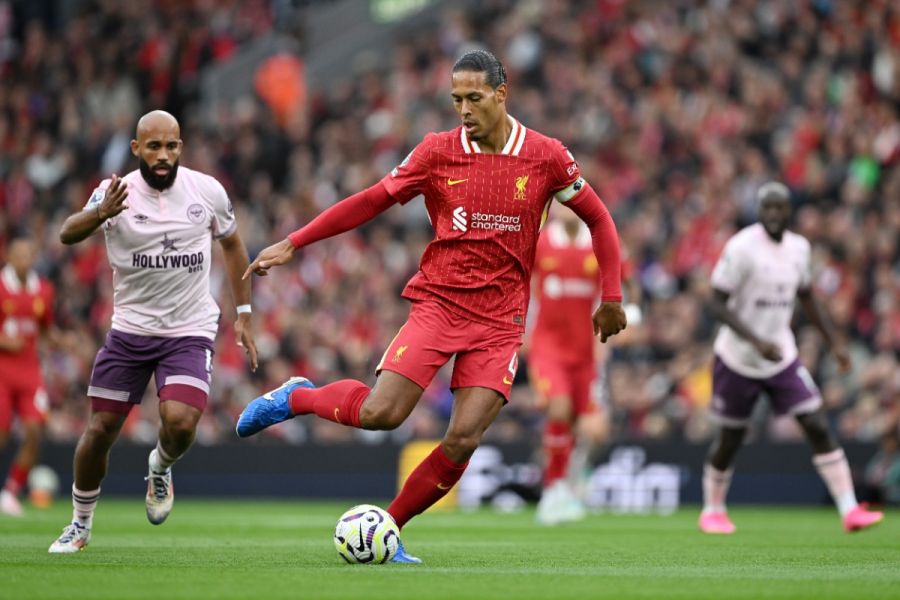 New update has emerged about Liverpool captain Virgil Van Dijk's future