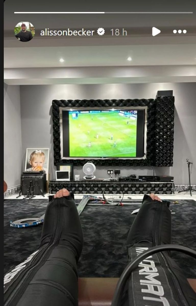 Liverpool star Alisson posts worrying injury update on Instagram account
