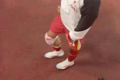 Injury concern for Konstantinos Tsimikas as worrying LFC footage emerges