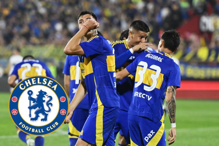 Aaron Anselmino: Chelsea youngster scores for Boca