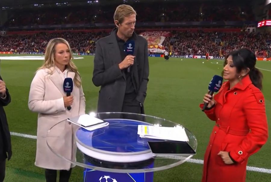 Peter Crouch labels Ryan Gravenberch a "revelation" at Liverpool