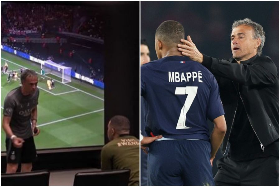 Kylian Mbappe told to defend like Michael Jordan by Luis Enrique