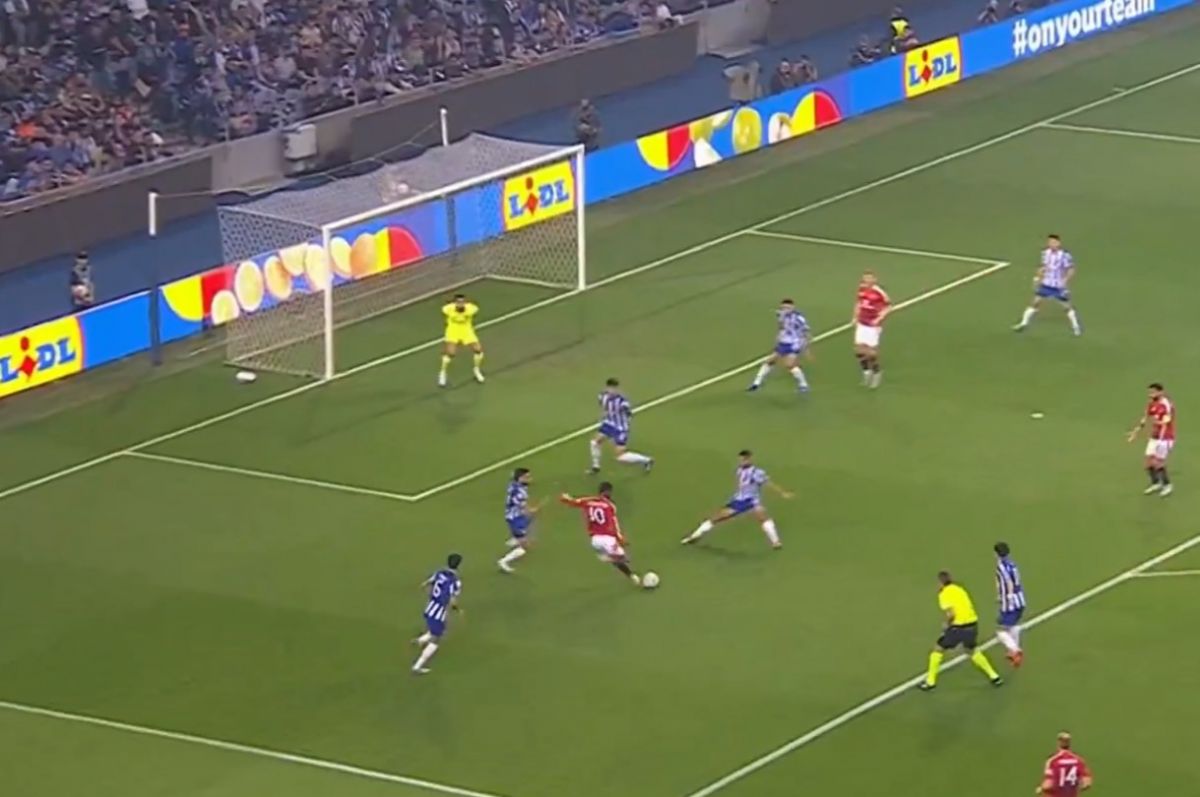 Video: Marcus Rashford shows signs of old self with "lovely feet"