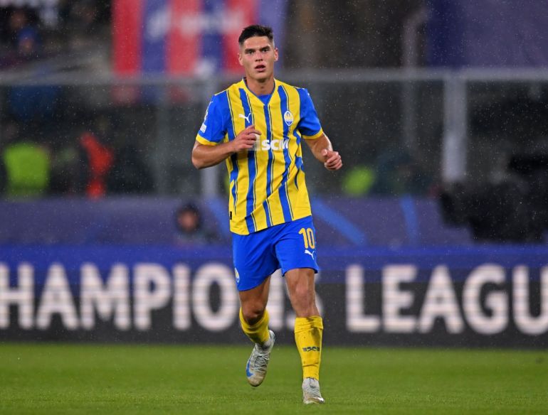 Liverpool scouting Georgiy Sudakov