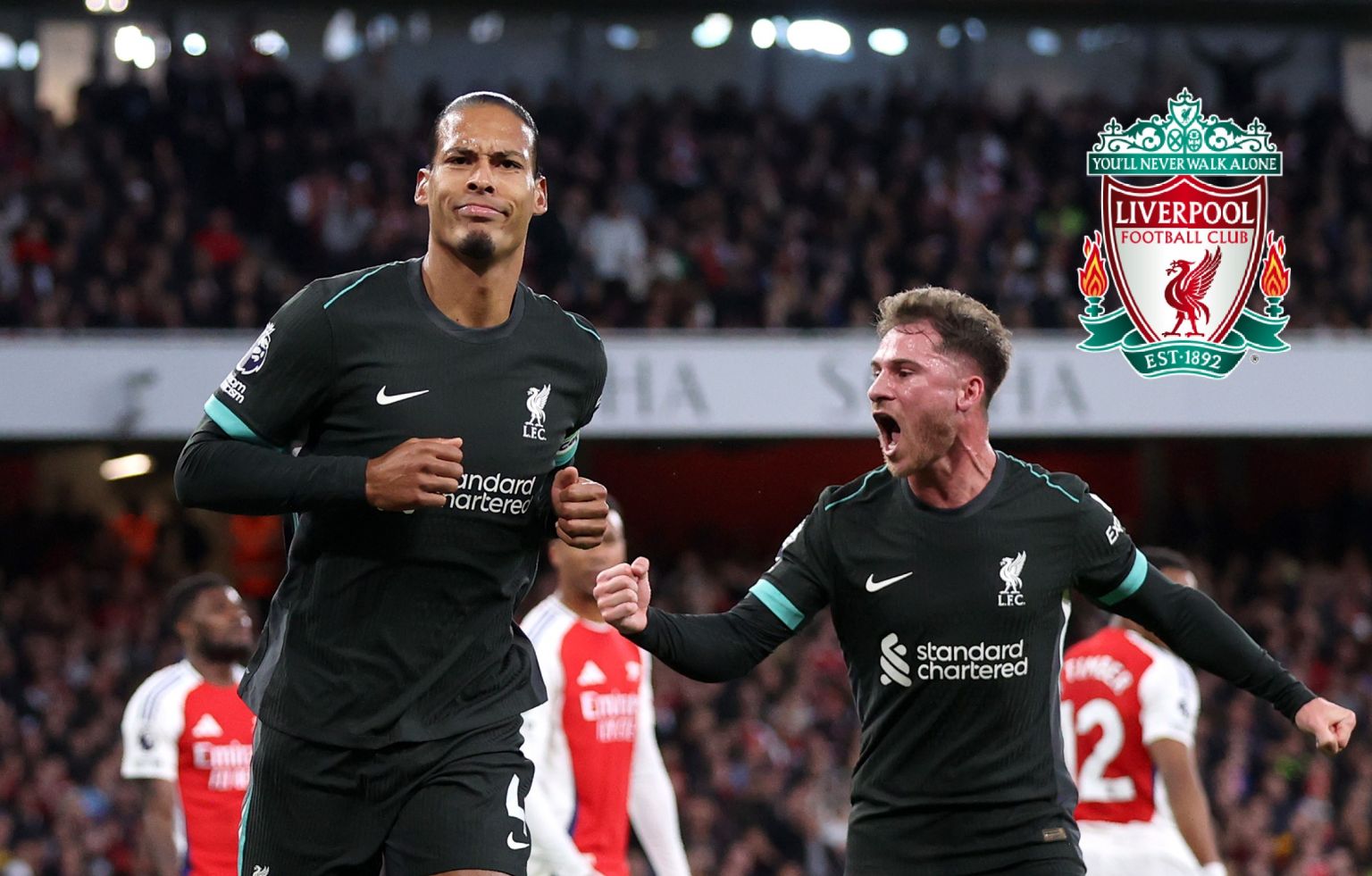 Virgil van Dijk drops fresh Liverpool contract hint after FT vs Arsenal
