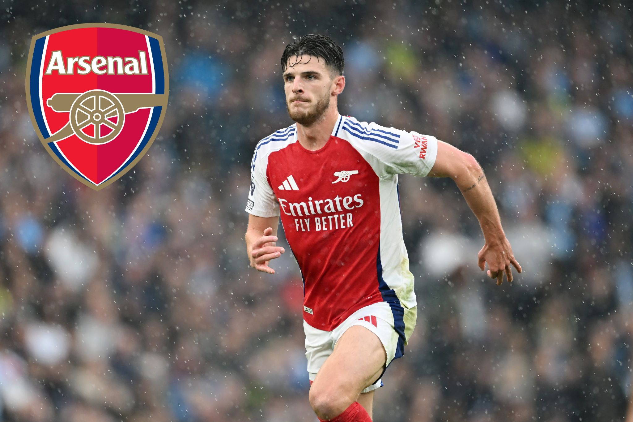 What Arsenal's set piece coach Declan Rice just before Mikel Merino goal