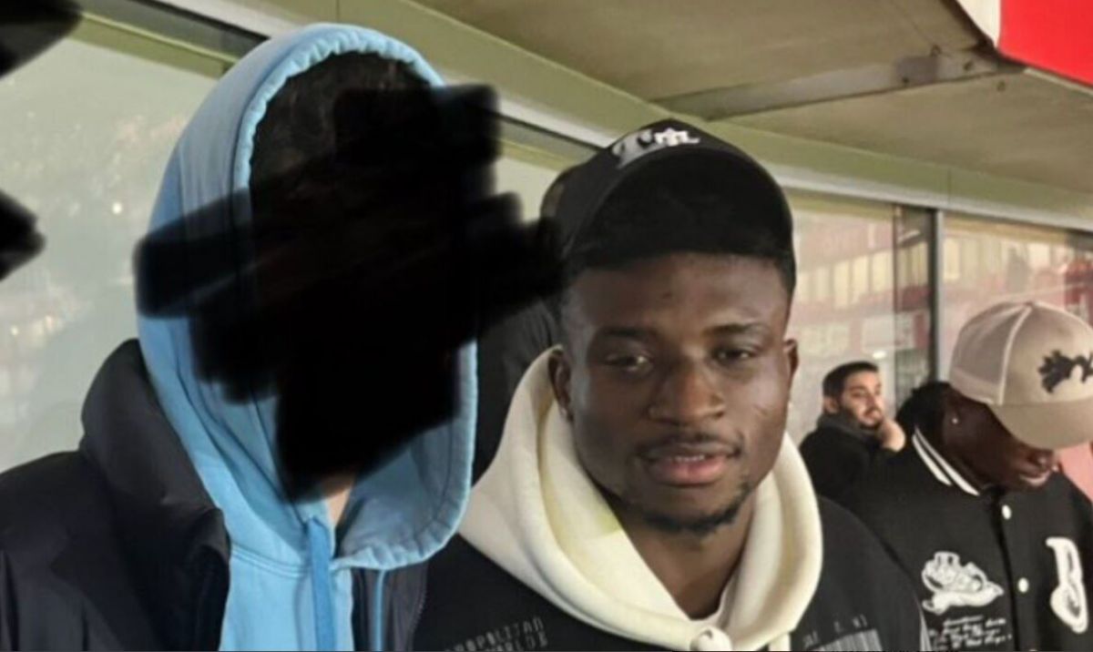 Mohammed Kudus spotted at Arsenal vs PSG game