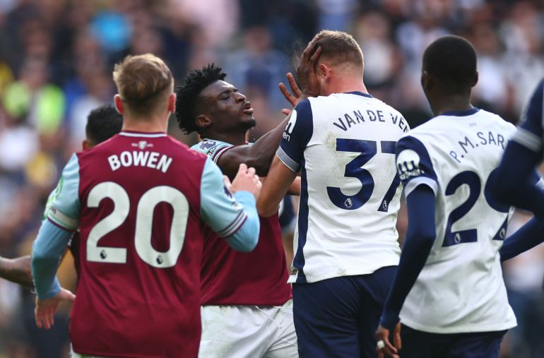 Mohammed Kudus being tracked by Arsenal and Liverpool ahead of 2025