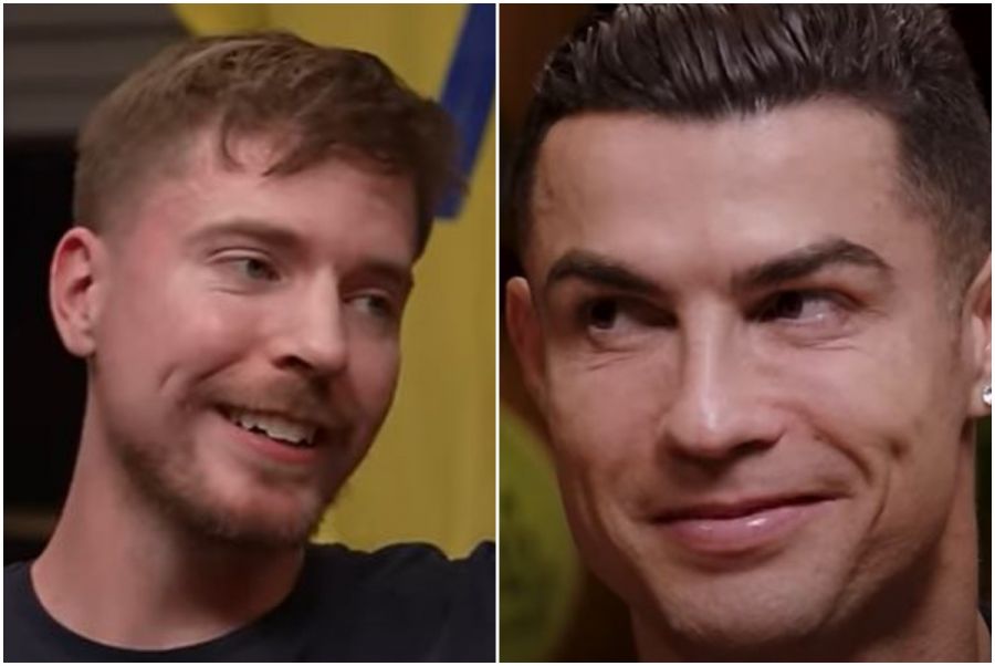 Cristiano Ronaldo on playing alongside his son in Mr Beast video Cristiano Ronaldo on playing alongside his son in Mr Beast video