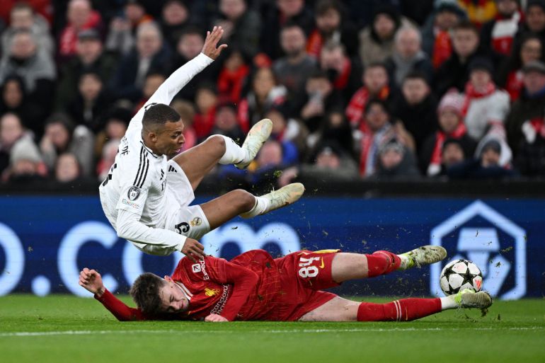 Liverpool vs Real Madrid: Conor Bradley humbles Mbappe with crunching ...