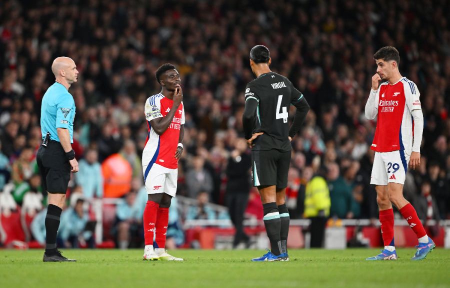 Arsenal and Liverpool to take part in historic VAR trial in 2025