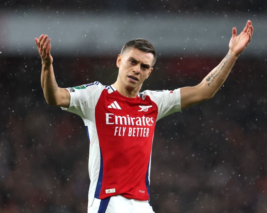 Arsenal manager Mikel Arteta on Leandro Trossard