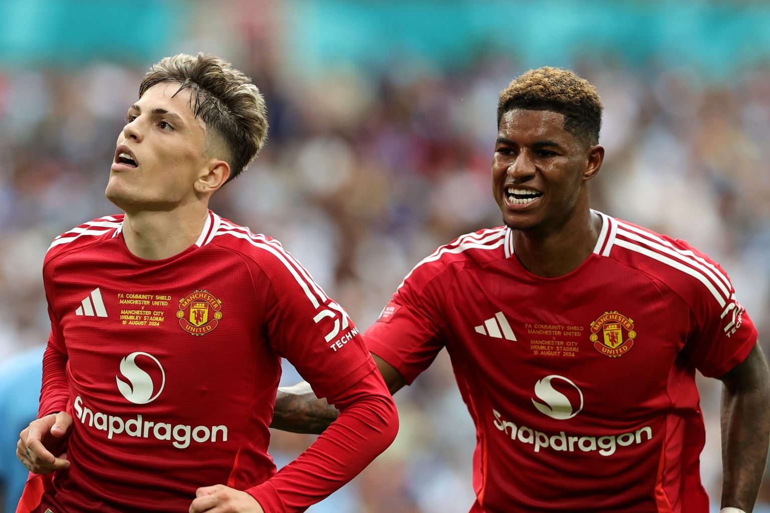 Marcus Rashford is Napoli's choice to replace Kvaratskhelia