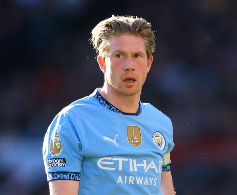 Kevin De Bruyne holds transfer talks with two clubs