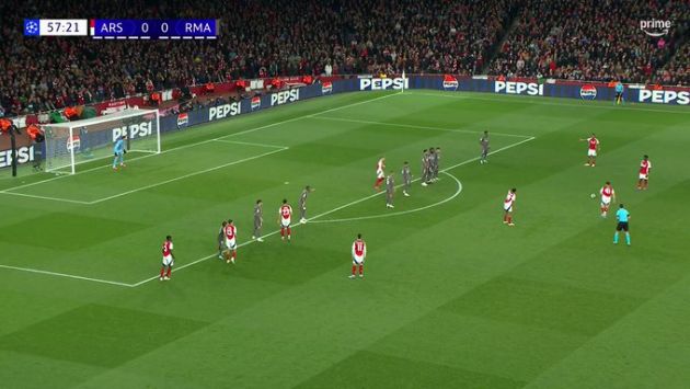 Video: Declan Rice scores two absolutely insane free kicks against Real Madrid in the space of ...