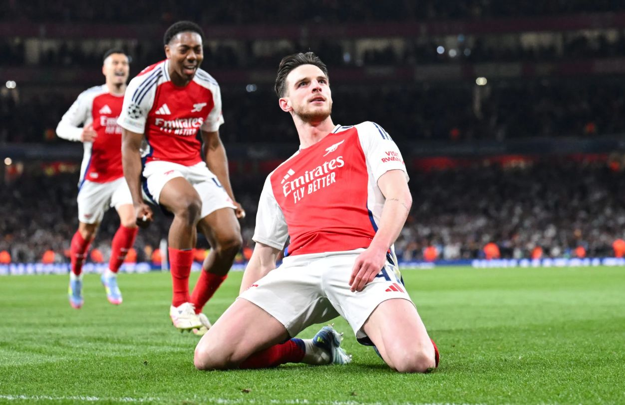 Video Declan Rice Scores Two Absolutely Insane Free Kicks Against Real