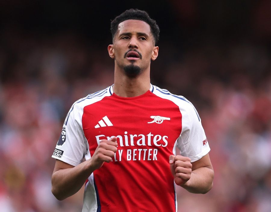 William Saliba feels he is one of the best defenders in the world