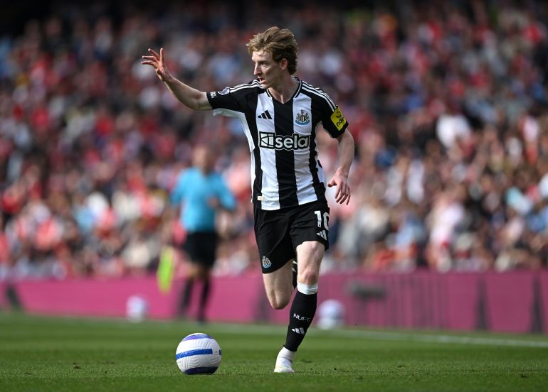 Arsenal and Chelsea target Anthony Gordon is valued at £80m