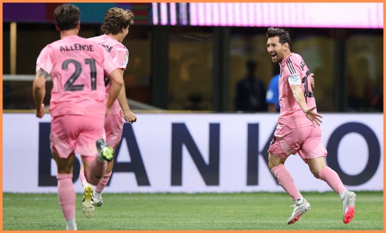Lionel Messi free-kick video as he scores for Inter Miami vs Porto