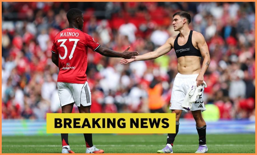 Kobbie Mainoo working to win back Man United place