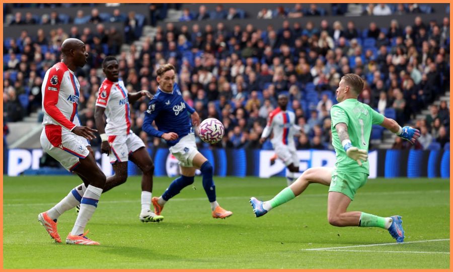 Crystal Palace attacker Mateta criticised for poor display vs Everton