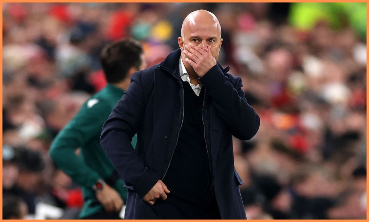 Liverpool boss Arne Slot is starting to get worried about his job
