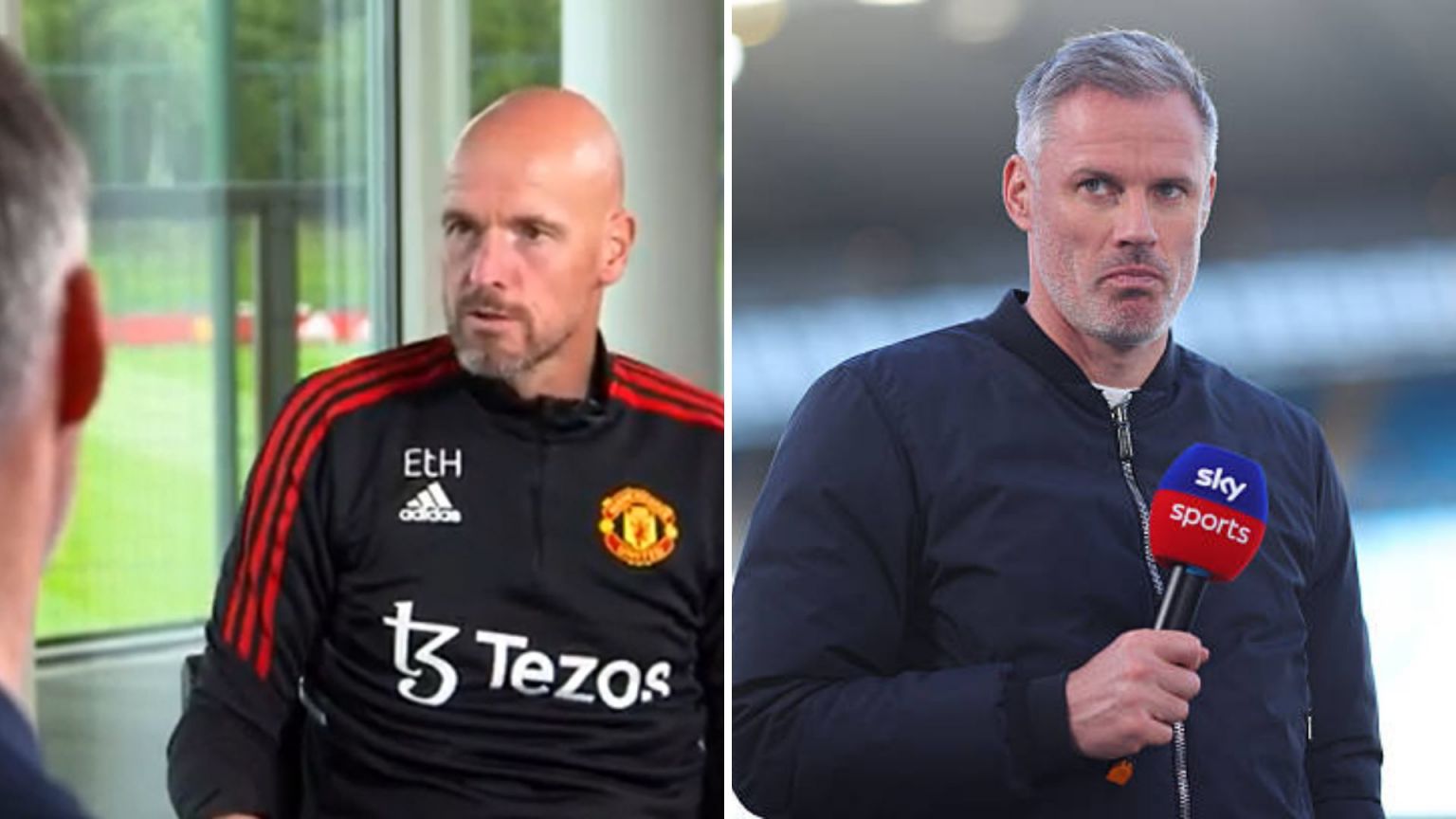 Jamie Carragher reveals Manchester United staged 2022 Ten Hag interview