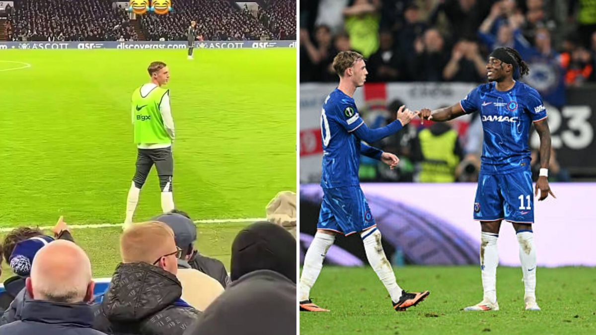 Cole Palmer’s reaction to Chelsea fans booing Noni Madueke goes viral