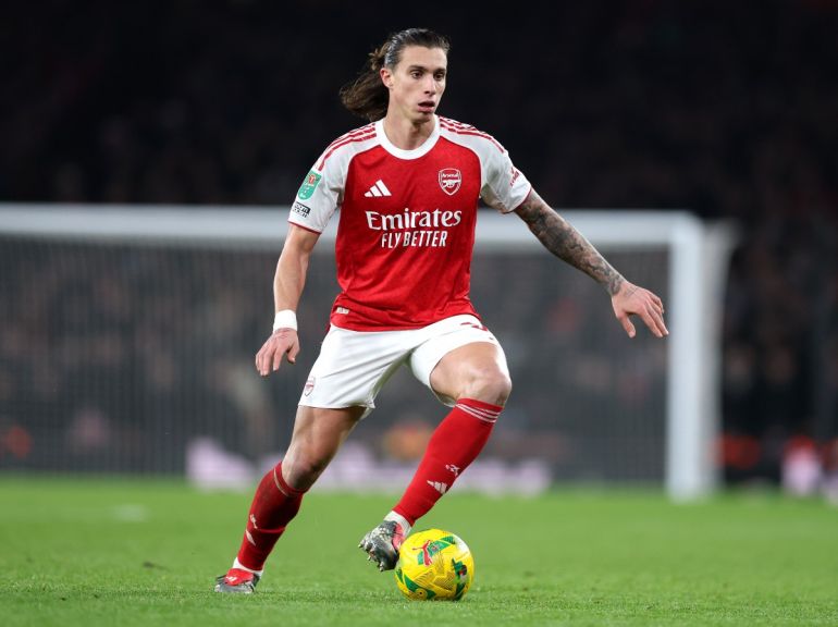 Arsenal dealt Riccardo Calafiori injury blow vs Brighton