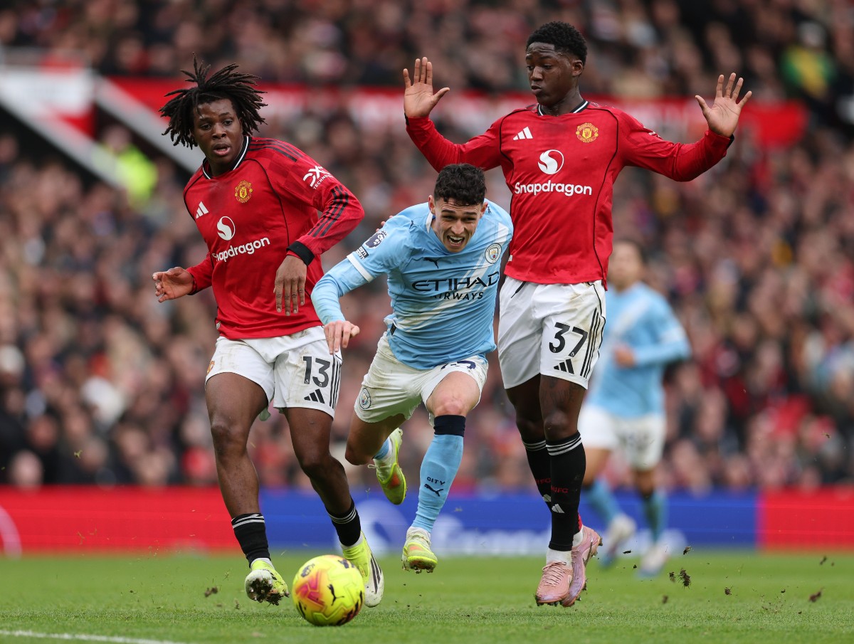 Manchester United player ratings vs City