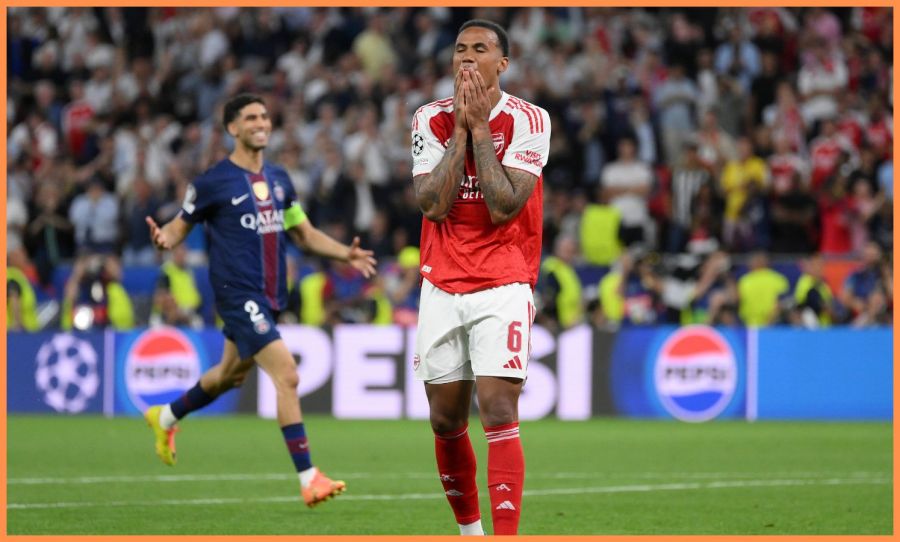 Arsenal fans support defender Gabriel with classy gesture