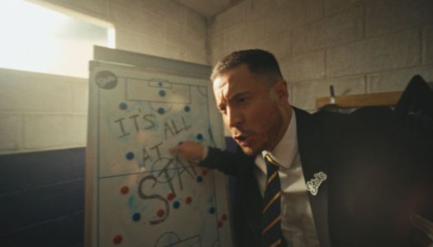 Eden Hazard in Stake World Cup advert